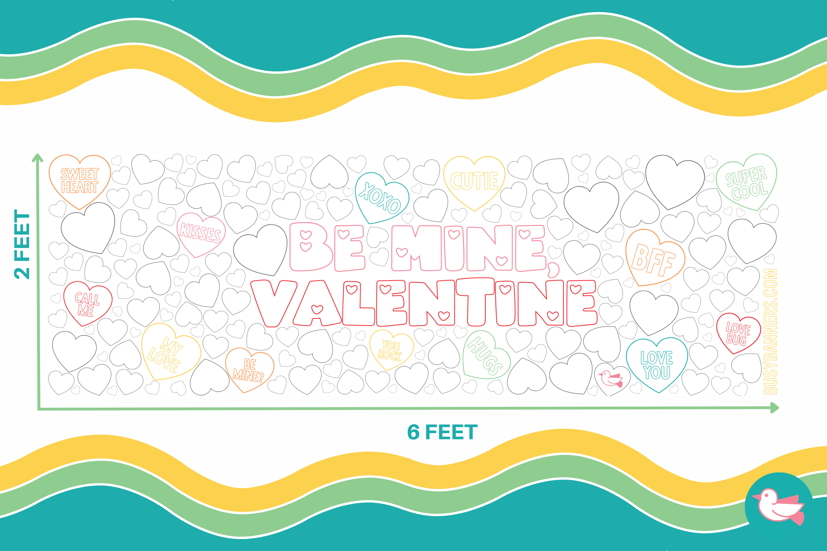 Busy Banners - Giant Coloring Banners