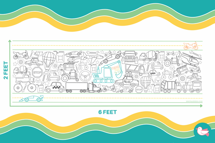 Busy Banners - Giant Coloring Banners