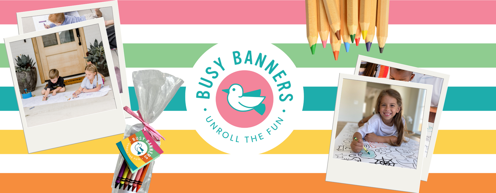 Busy Banners - Giant Coloring Banners