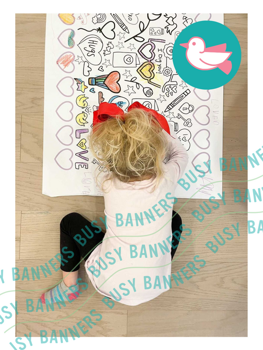 Busy Banners - Giant Coloring Banners