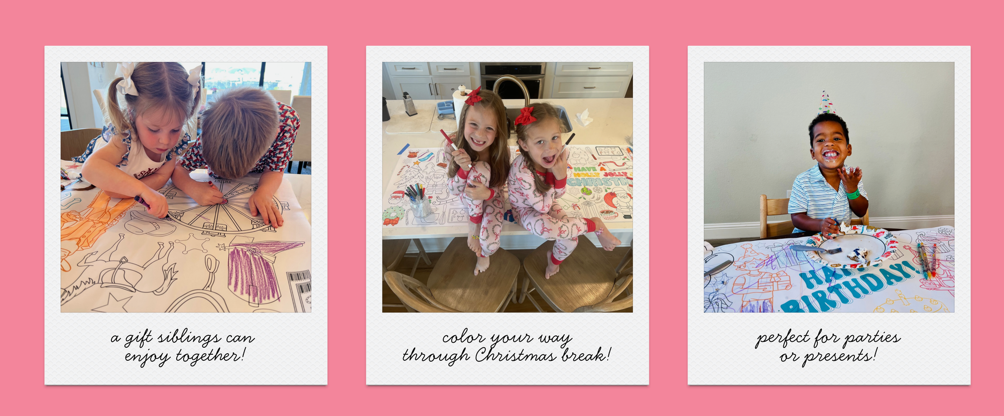 Busy Banners - Giant Coloring Banners