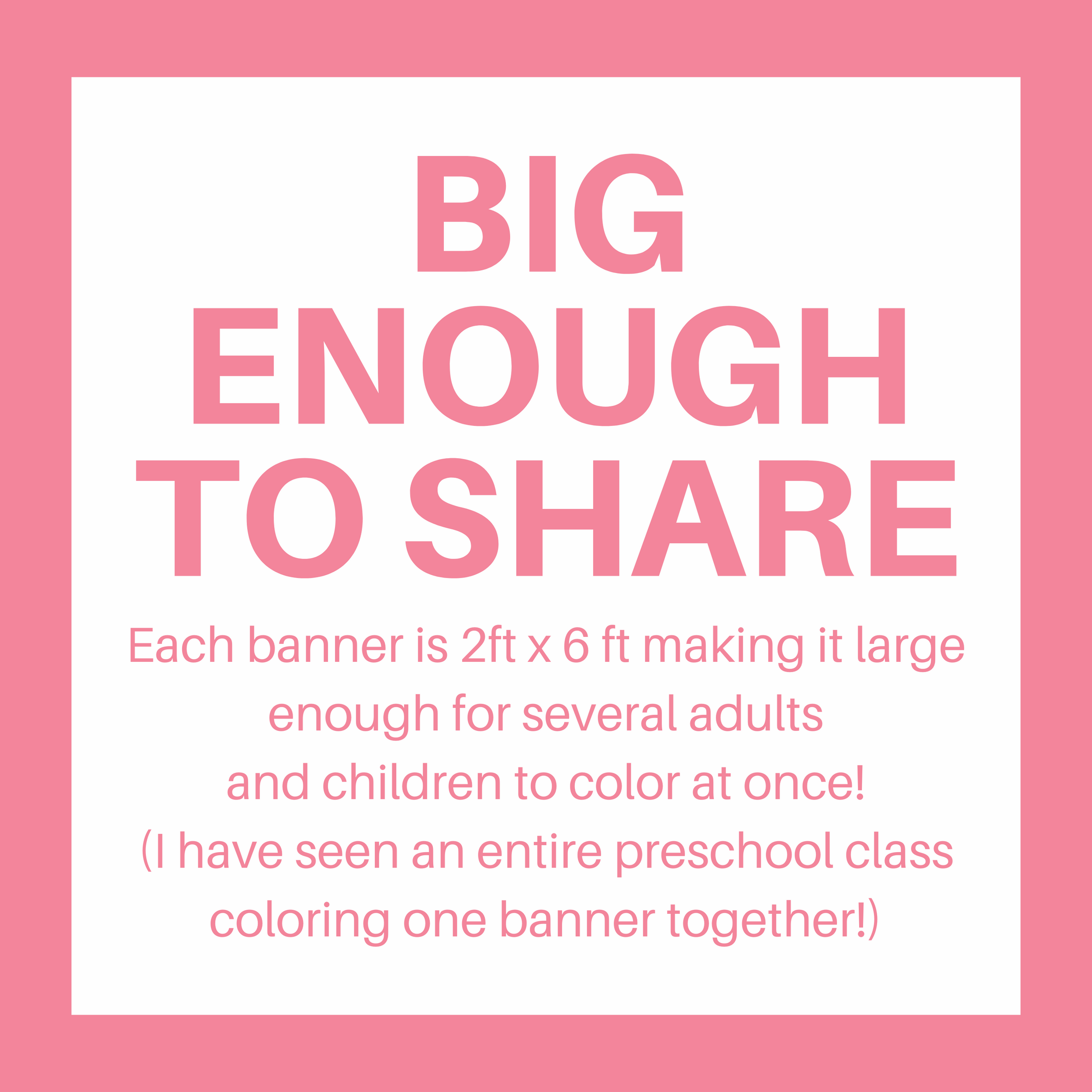 Busy Banners - Giant Coloring Banners